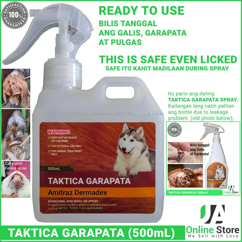 TAKTICA GARAPATA 500mL - Ready To Use Instant Solution Mange - TikTok ...