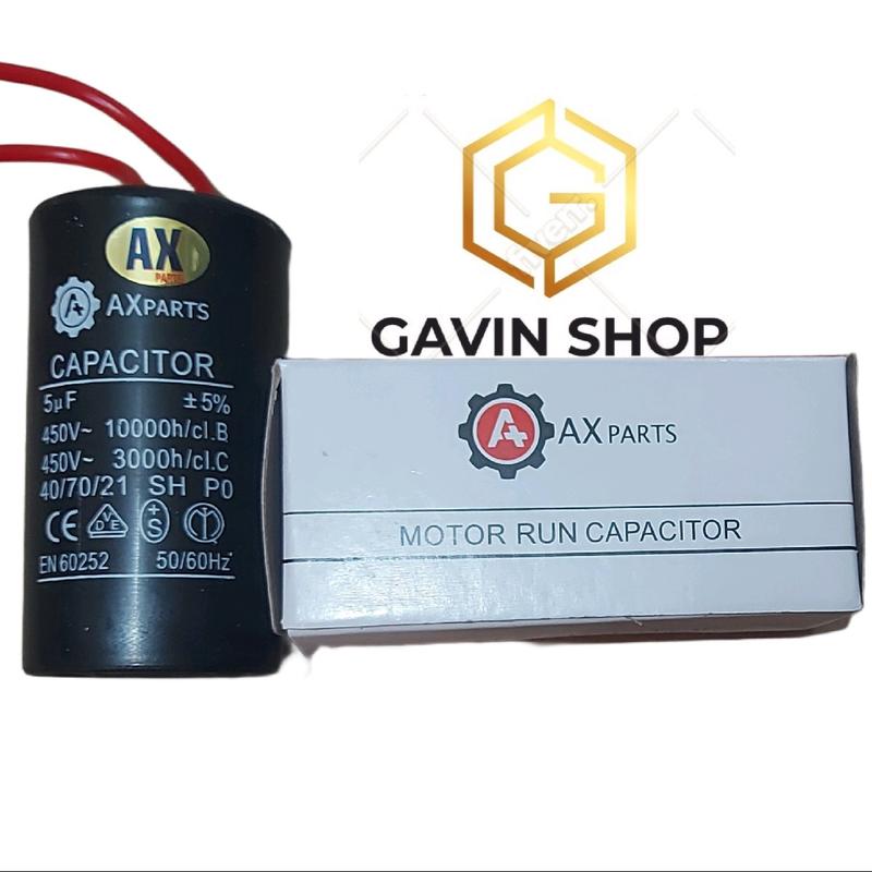 Motor Run Capacitor 5uf. for Spin Dryer AX Brand - TikTok Shop Philippines