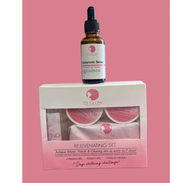 SY Glow Rejuvenating Beauty Set QR (Face Serum & Rejuvenatin - TikTok ...