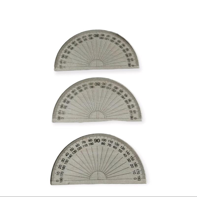 Plastic Protractor 180 angle - TikTok Shop Philippines