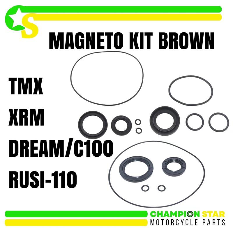 CHAMPION STAR MOTORCYCLE PARTS MAGNETO KIT BROWN FOR XRM,TMX,DREAM/C100 ...