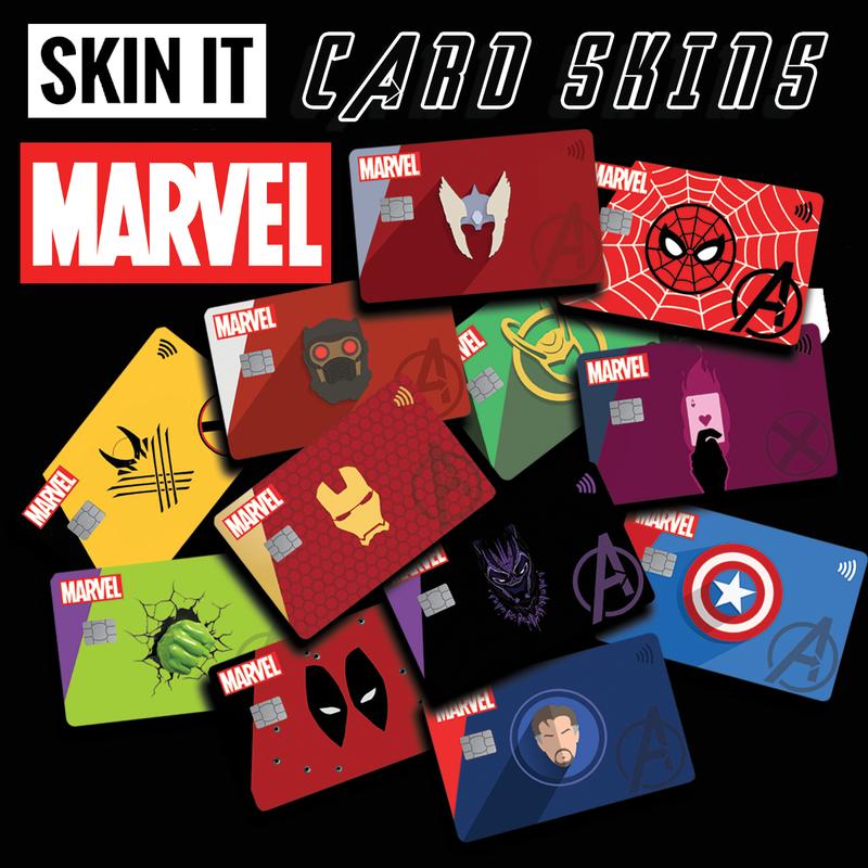 M@rvel Sticker Skins For Atm Cards And Loyalty Cards - TikTok Shop ...