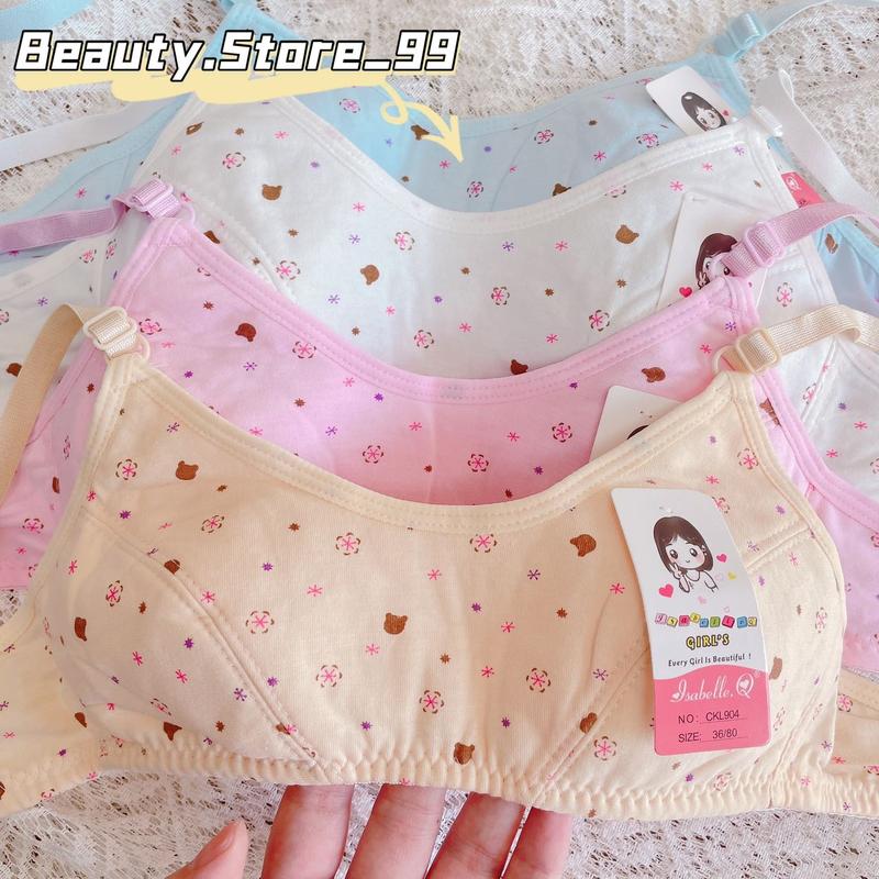 #904 COD (3 pcs)baby bra for kids 8-12years old cotton bears - TikTok ...