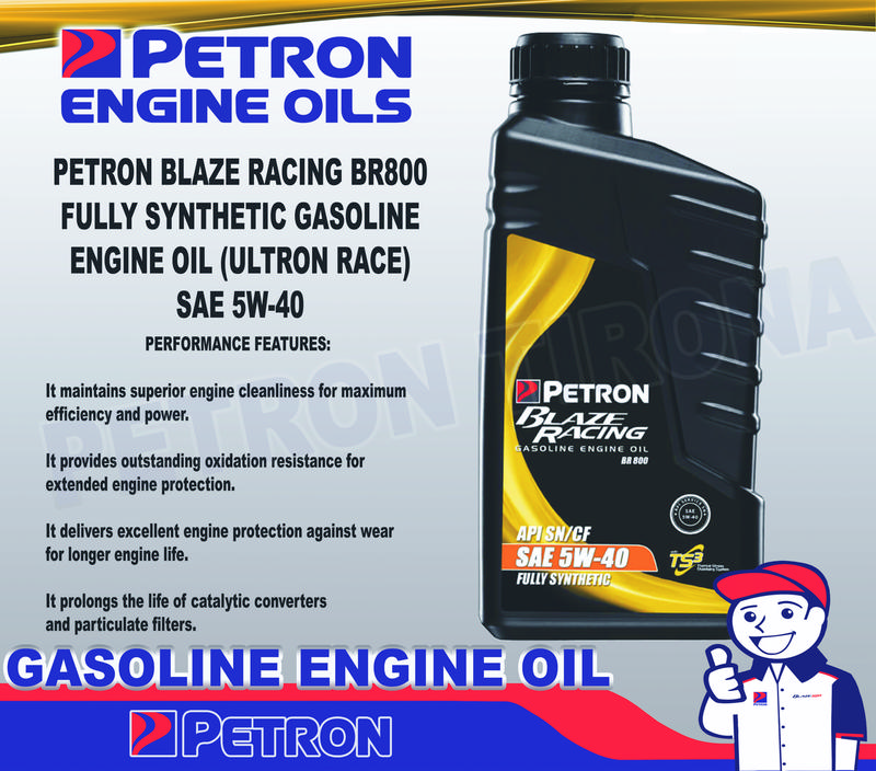 PETRON BLAZE RACING BR800 FULLY SYNTHETIC GASOLINE ENGINE OI - TikTok ...