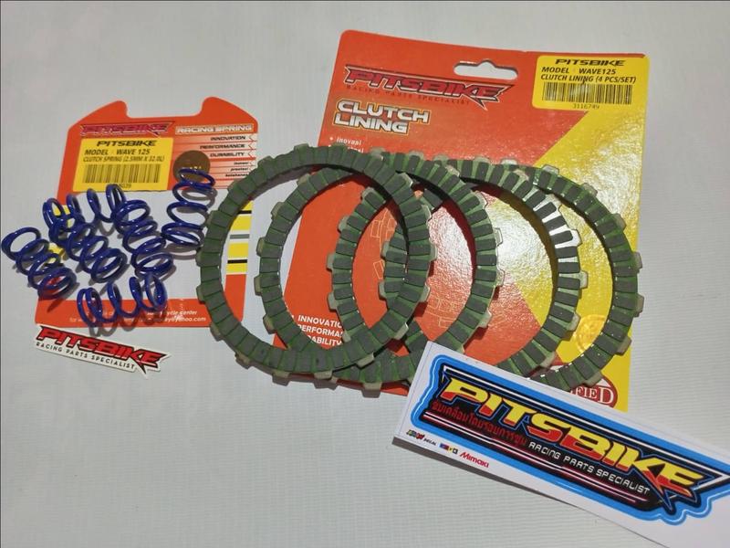 PITSBIKE WAVE125 XRM 125 RS 125 CLUTCH LINING AND RACING SPRING ...
