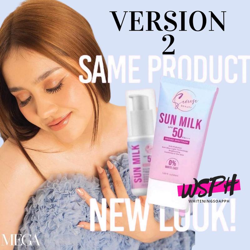 Sereese Beauty SunMilk Sunscreen with 50 pa+++ - TikTok Shop Philippines