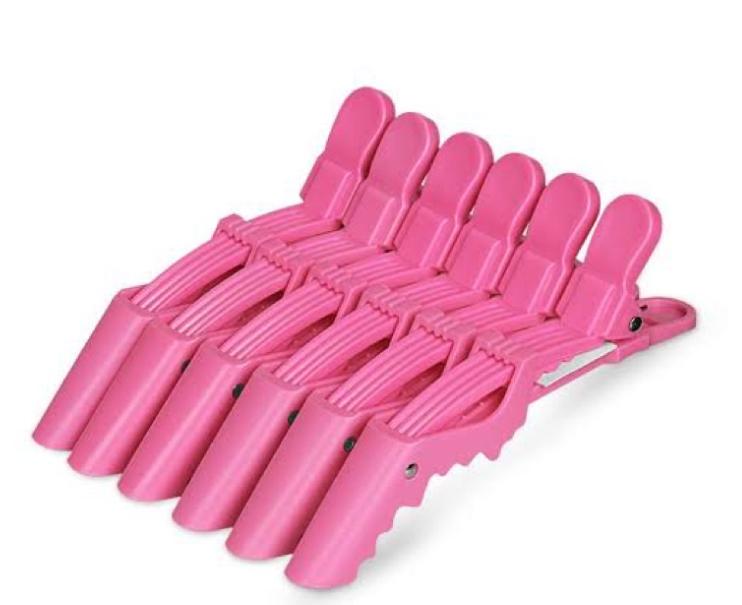PINK Hair Sectioning Clip / Salon Hair Clip - TikTok Shop Philippines