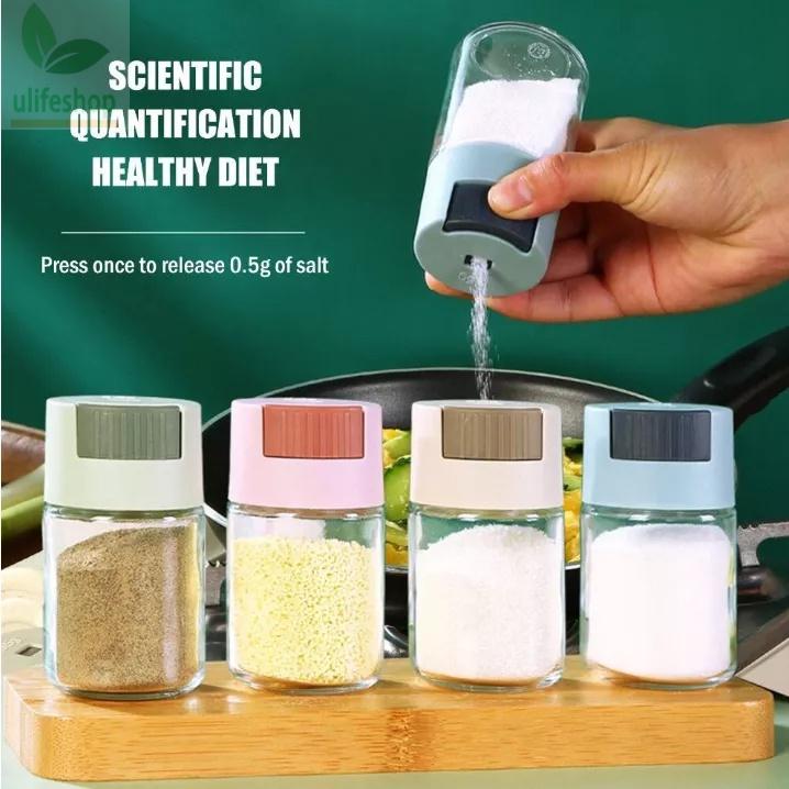 Adjustable Condiments Container Ulife Seasoning Bottle Salt Shaker ...