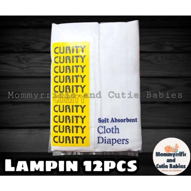 6pcs/12pcs Curity Coth Diaper (Gauze Type Lampin) - TikTok Shop Philippines