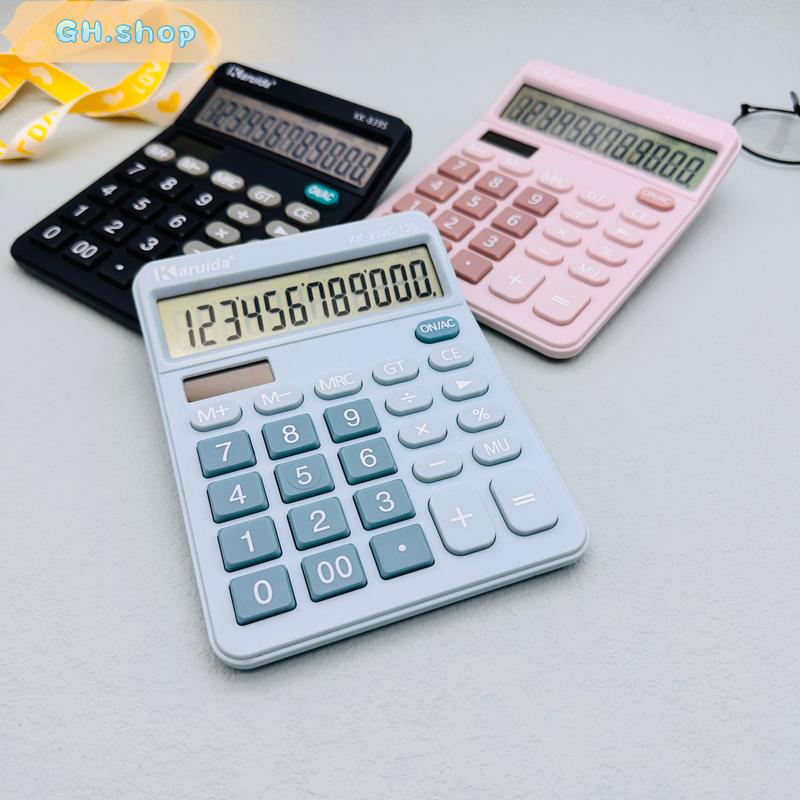 12 Digits Calculator Electronic Calculator Desktop calculator - TikTok ...