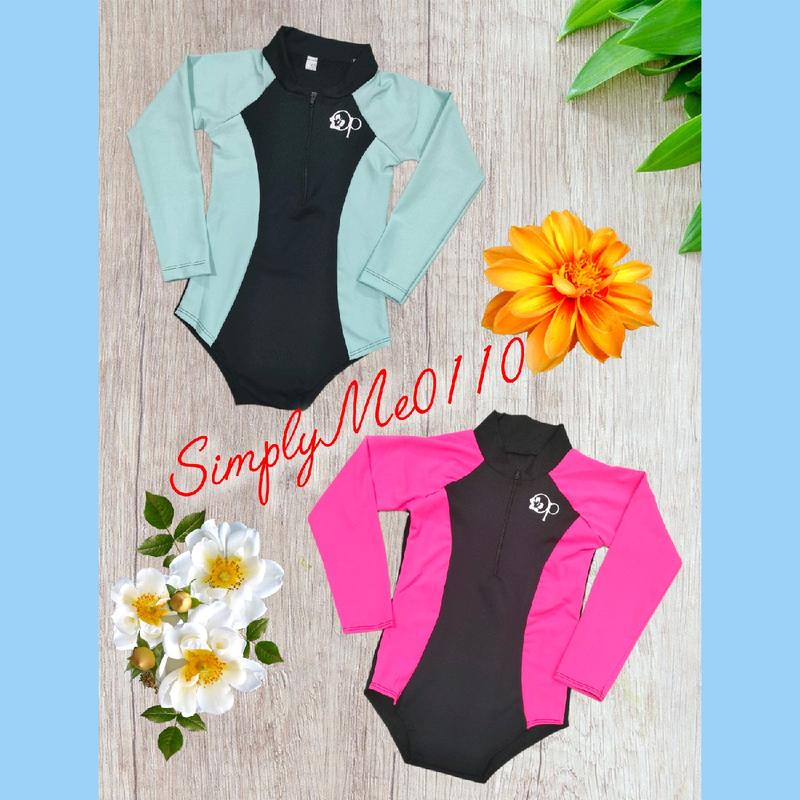 Overall Swimsuit for kids girl 2 to 8 yrs old Slim type - TikTok Shop ...