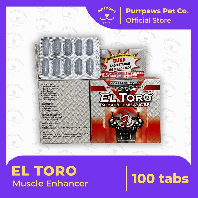 EL TORO Battlecock Muscle Enhancer (100 tablets) - TikTok Shop Philippines