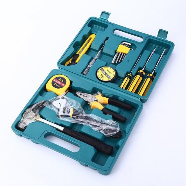 KS8016 Green 16pcs Professional Hardware Tools Set with Blow - TikTok Shop Philippines