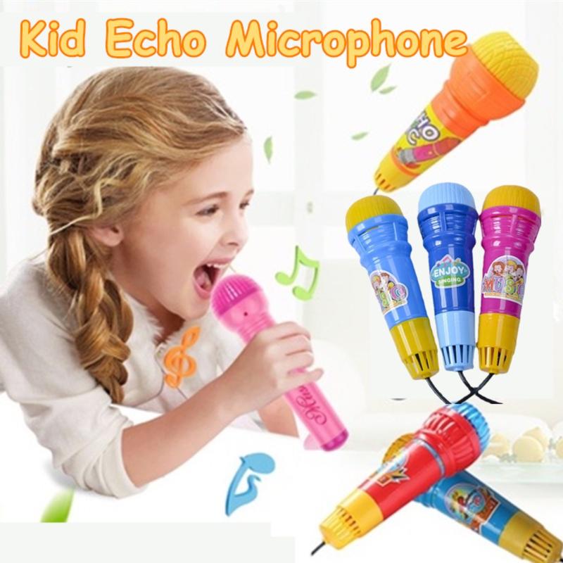 Children Echo Microphone Fun Microphone Singing Toys Baby Party ...