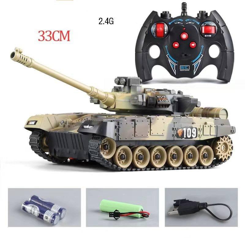 2.4G RC Toys Army Tank Battle Military Remote Control Tank Toy - TikTok ...