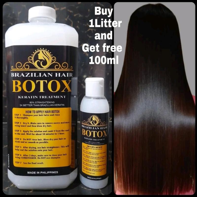 Brazilian Hair Botox (1000ml) Up to 80% Straightening Effect - TikTok ...