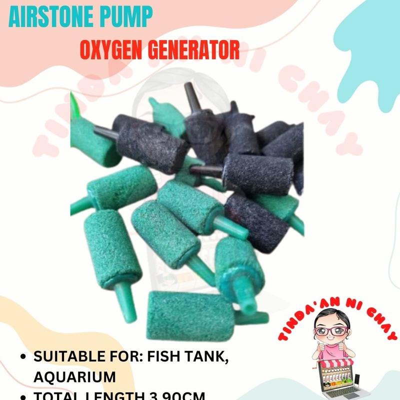 air stone aerator quarium bubbles pump oxygen generator fish - TikTok Shop Philippines