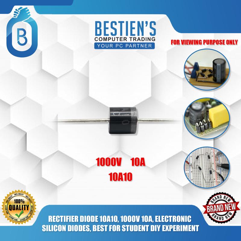 RECTIFIER DIODE 10A10, 1000V 10A, ELECTRONIC SILICON DIODES, - TikTok ...