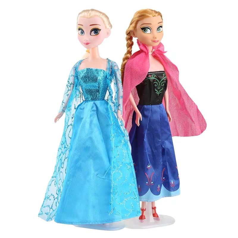 J King #31CM Frozen Princess Elsa&Anna Doll Figures Toy Playset ...