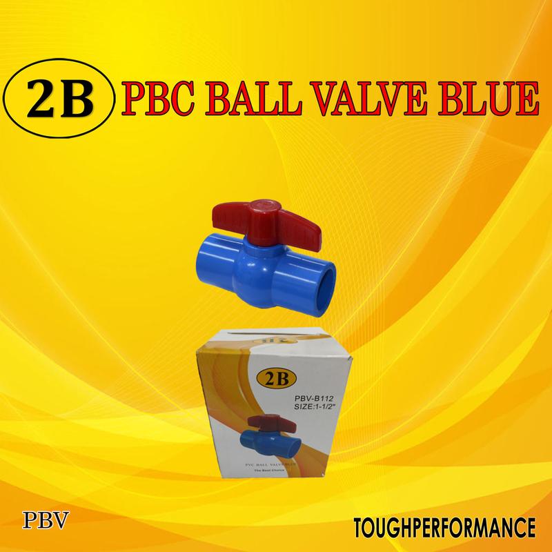 2B PVC BALL VALVE BLUE (PUMPS & PLUMBING-VALVES & PARTS) - TikTok Shop ...