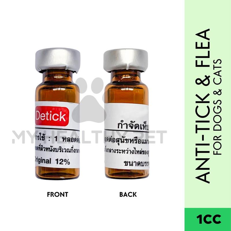 Detick Anti Tick and Flea Spot on Treatment 1cc original tic - TikTok ...