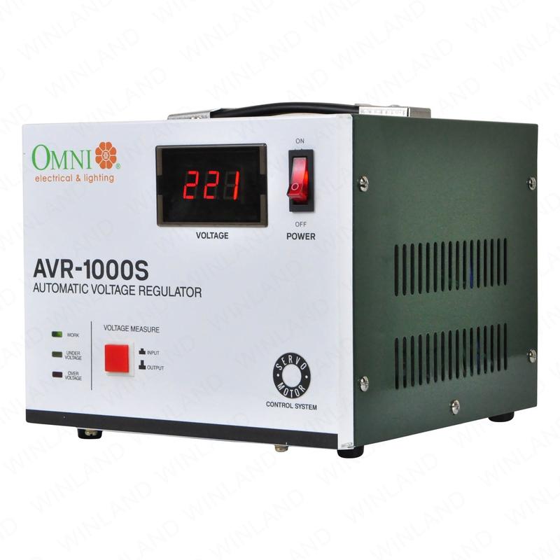 Omni by Winland AVR Servo Motor Automatic Voltage Regulator 1000W ...