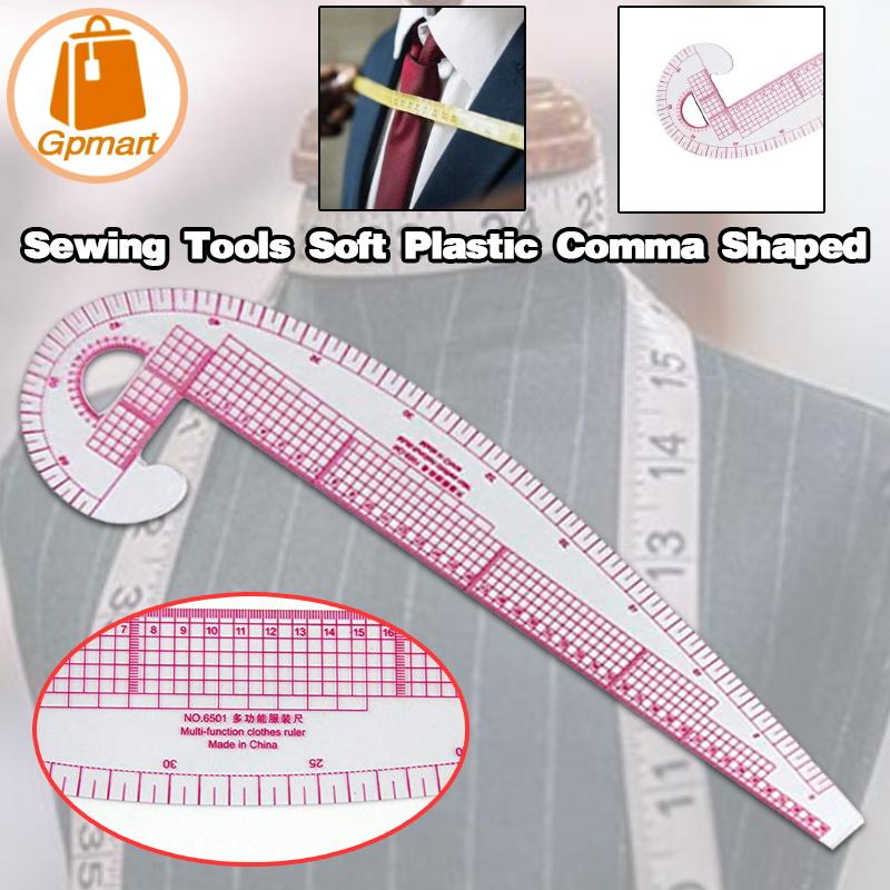 NewSewing Tools Soft Plastic Comma Shaped Curve Ruler Stylin - TikTok ...