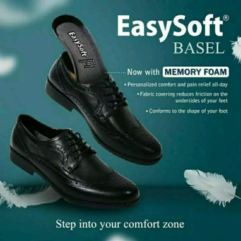Easy soft basel black for Men Round Toe - TikTok Shop Philippines