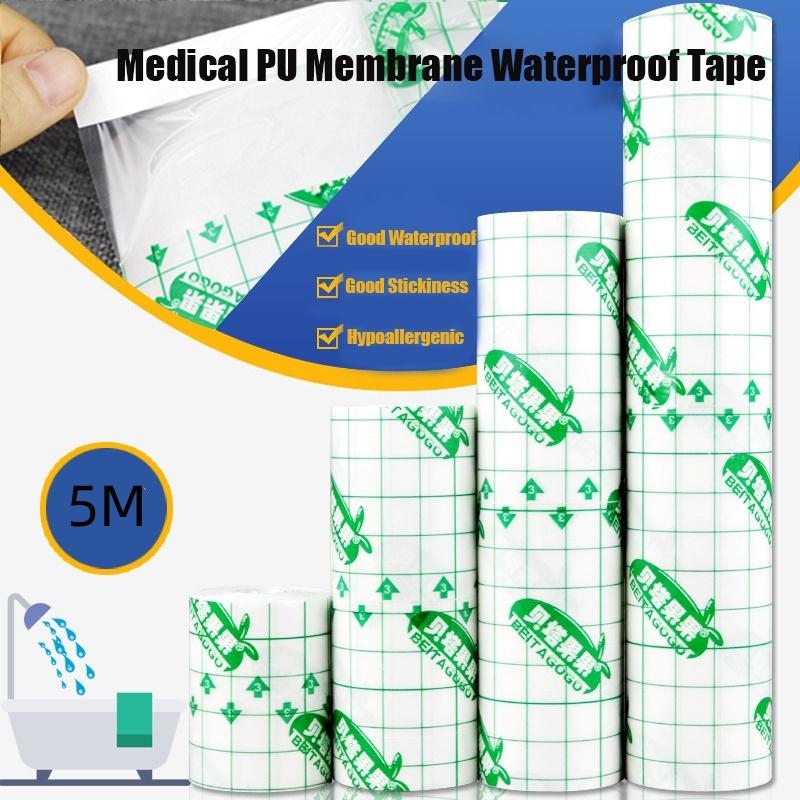 5/10cm*5m Wound Dressing Fixation Tape Bandage Waterproof Adhesive ...