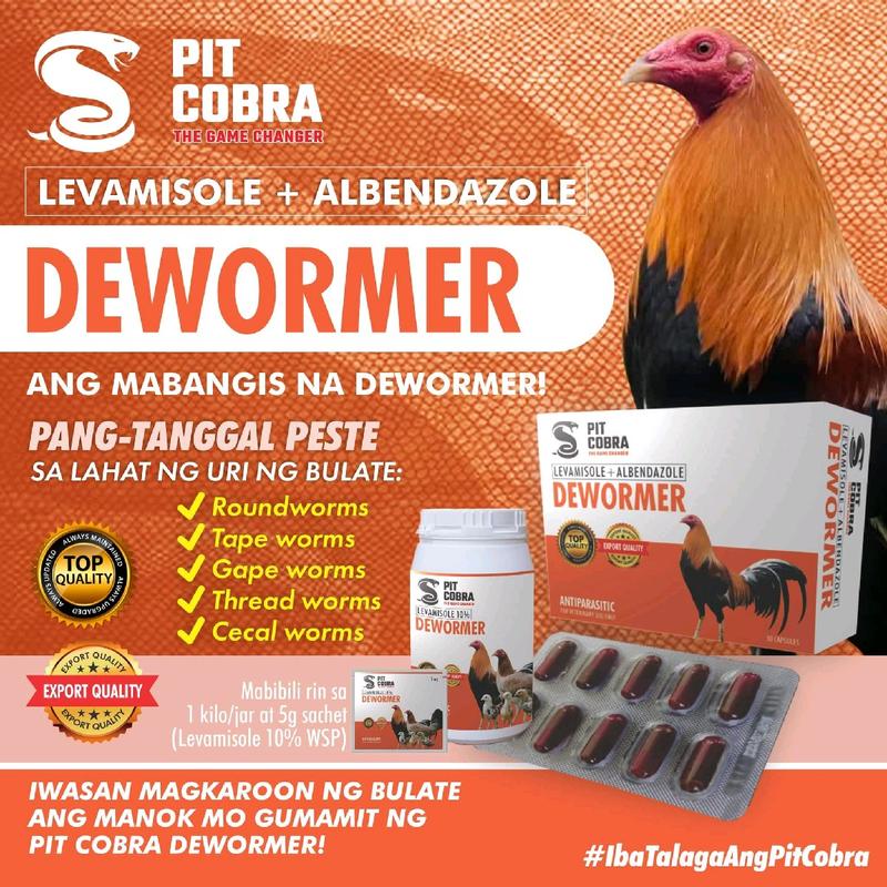 PIT COBRA DEWORMER CAPSULE (10 CAPSULE) - TikTok Shop Philippines