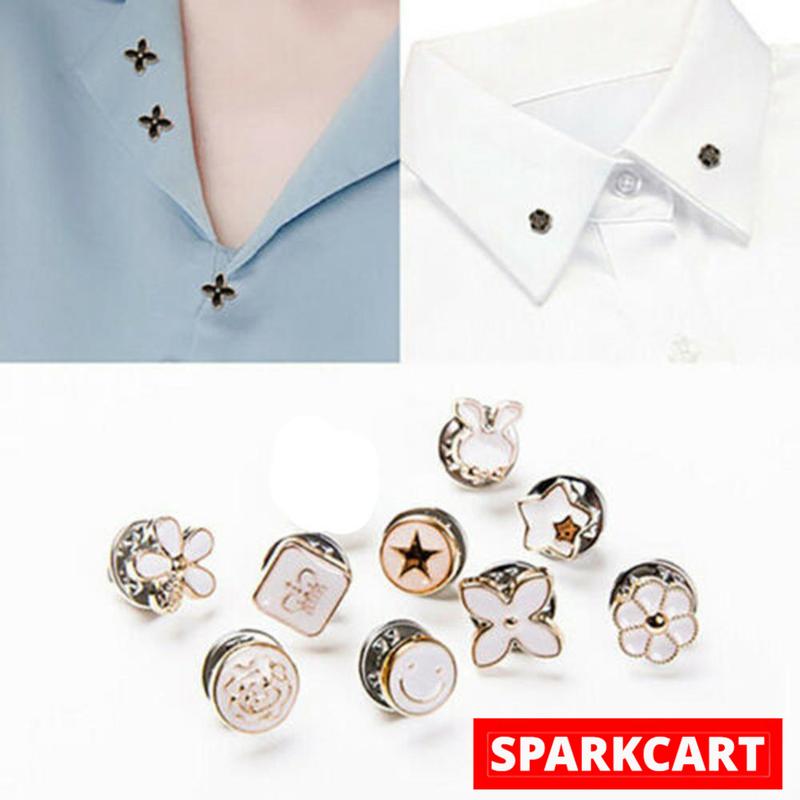1pcs Sewing-free Small Buttons Clothes Shirts Detachable Invisible ...