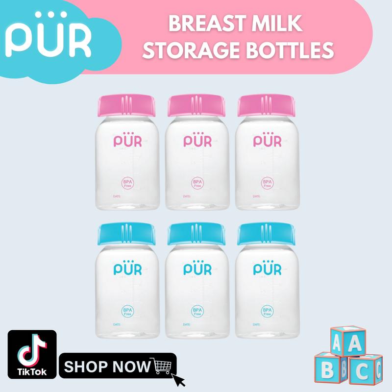 PUR Breast Milk Storage Bottles - TikTok Shop Philippines