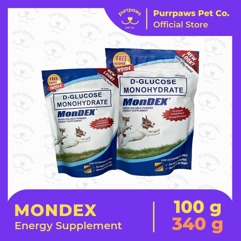MonDex Energy Supplement Dextrose Powder for Dogs and Cats (NEW ...
