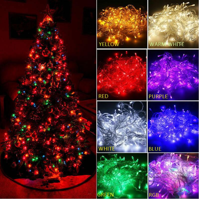 CHRISTMAS LIGHT 220V Led String Christmas Lights 10m/100leds - TikTok ...
