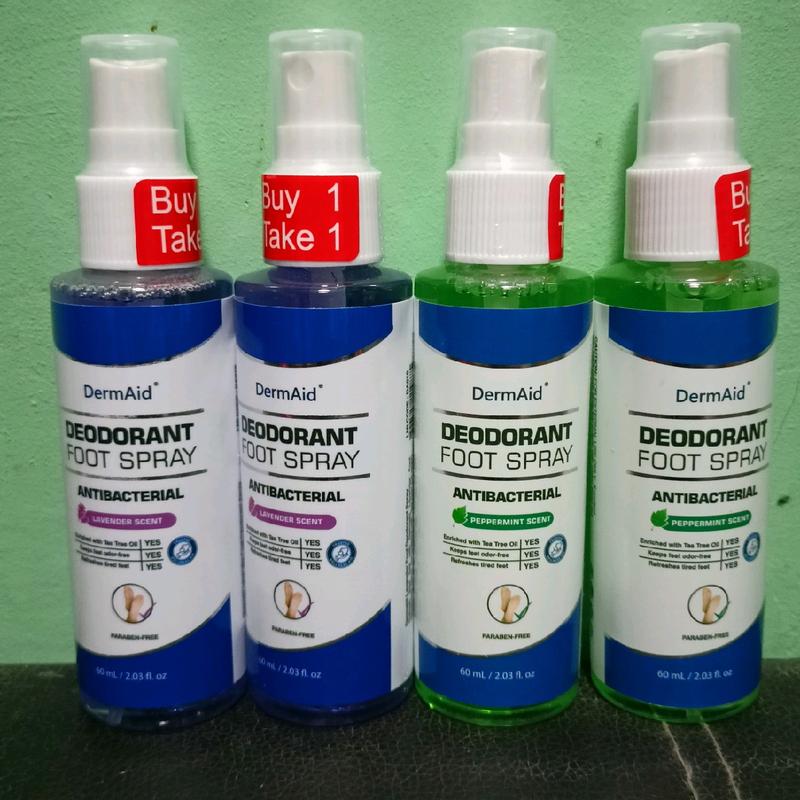 Dermaid Foot Deodorant Spray BUY 1 Get 1 - TikTok Shop Philippines