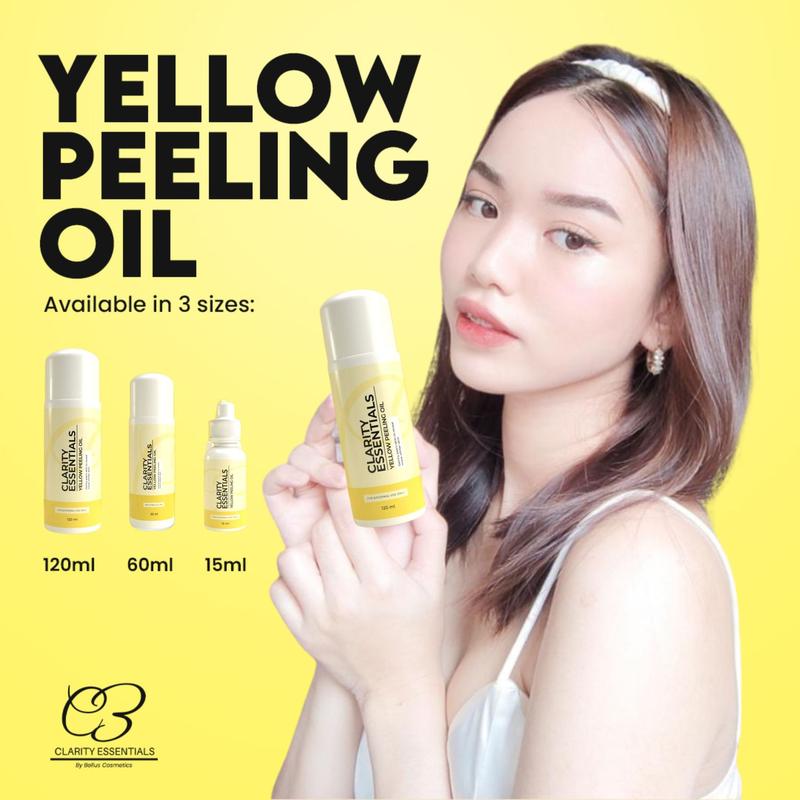 Yellow Peeling Oil by Clarity Essentials - 60ml | Body Skin Peeling ...