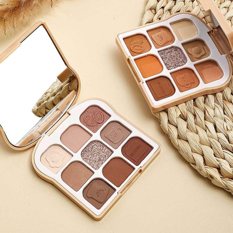SUNISA Soft Magic Toast Eye Plate Funny Series Eye Blush Makeup ...