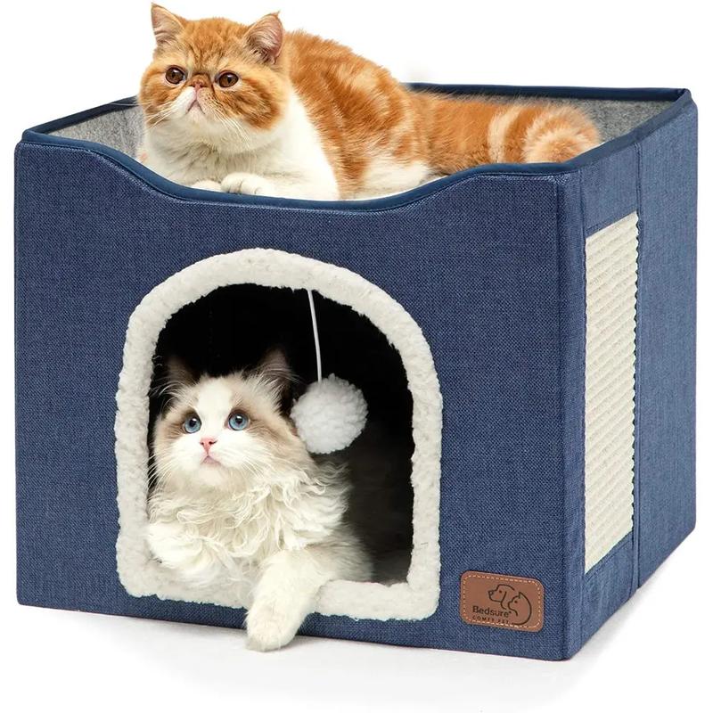Cat Bed House Pet Cave Washable Cat Dog House Cat Hummock Ca - TikTok ...