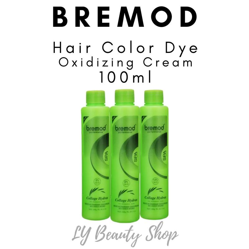 Bremod Hair Color Dye Oxidant Oxidizing Cream Peroxide 100ml - TikTok ...