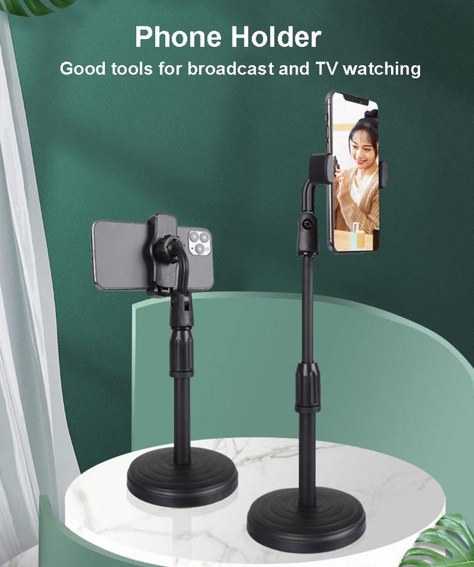 Retractable Mobile Phone Stand Live Broadcast Phone Holder Desk ...