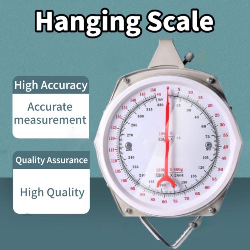 Spring Scale 200kg Portable Hook Scale HD Hanging Kitchen Weighing ...