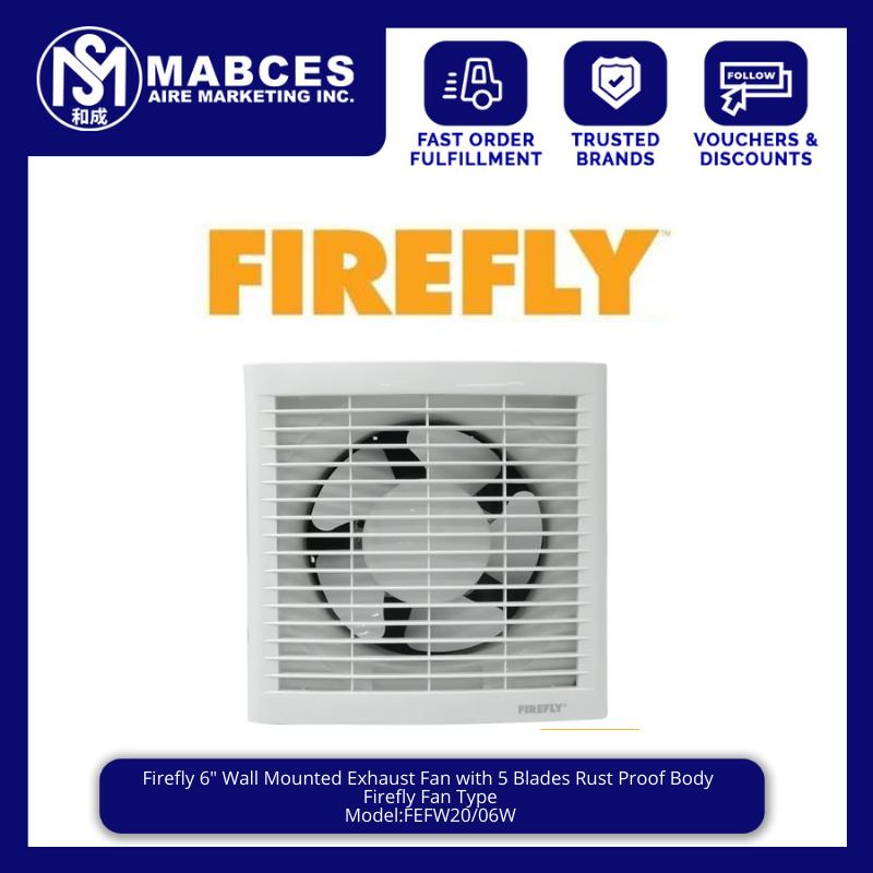 Firefly Wall Mounted Exhaust Fan with 5 Blades Rust Proof Body - TikTok ...