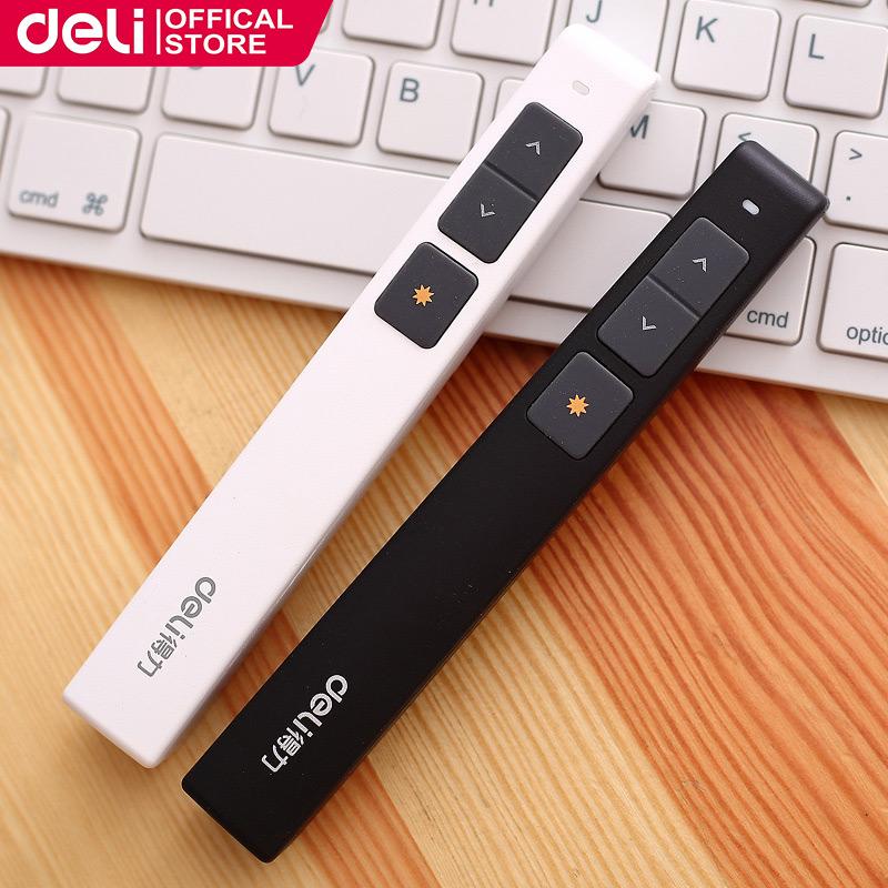 Deli Clicker For Presentation Clicker For Powerpoint Laser Pointer ...