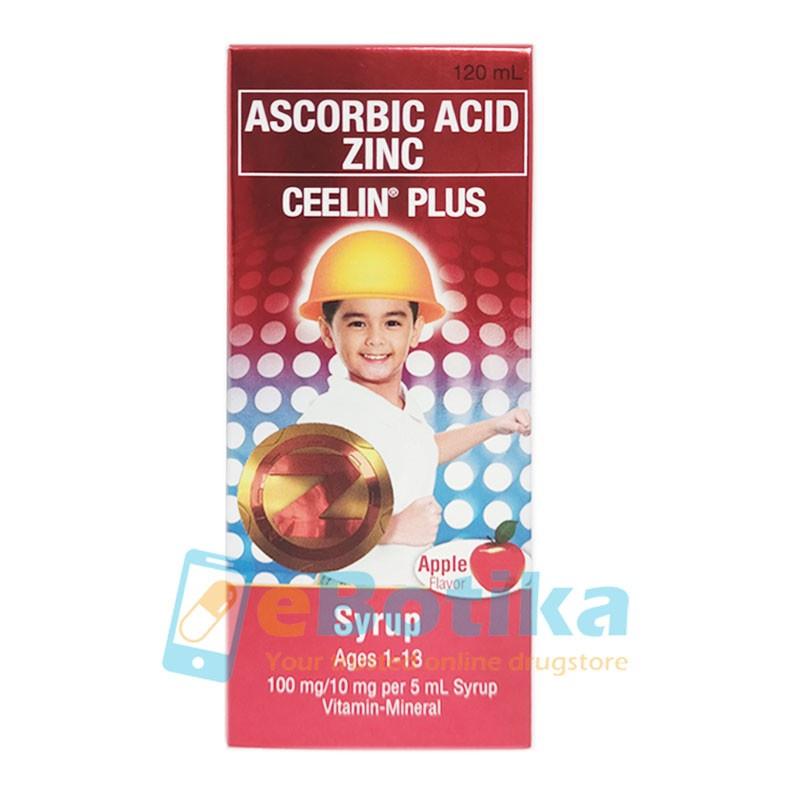 ceelin plus syrup 120ml (ascorbic acid plus zinc) - TikTok Shop Philippines