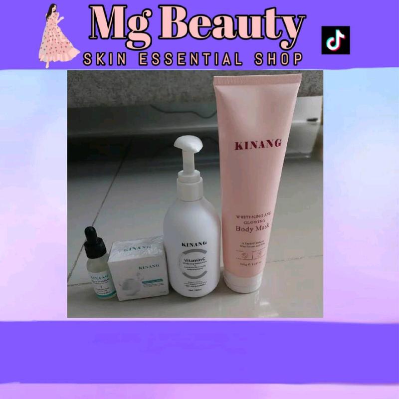 Kinang combo sets Body Care Skincare Lotion Serum 4 in 1 - TikTok Shop ...