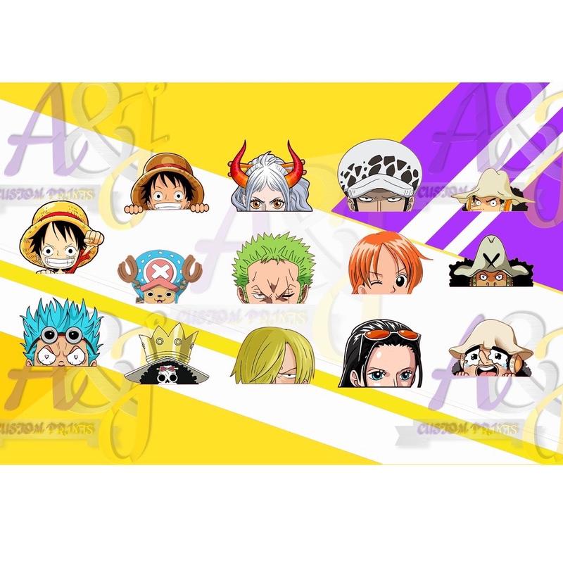 ONE PIECE PEEKER Printed Stickers - TikTok Shop Philippines