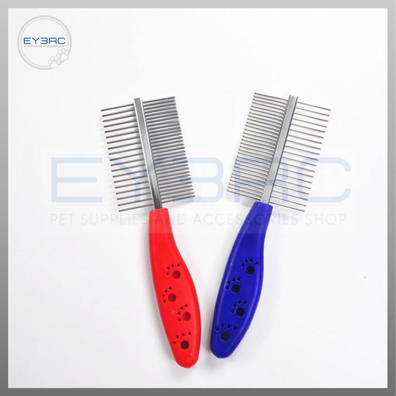 Double Sided Stainless Comb with Plastic Handle - TikTok Shop Philippines