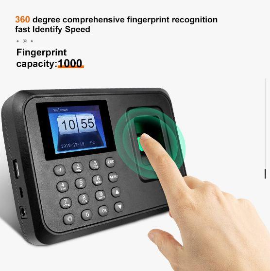 A6 Biometrics USB Biometric Office Fingerprint Attendance Check ...