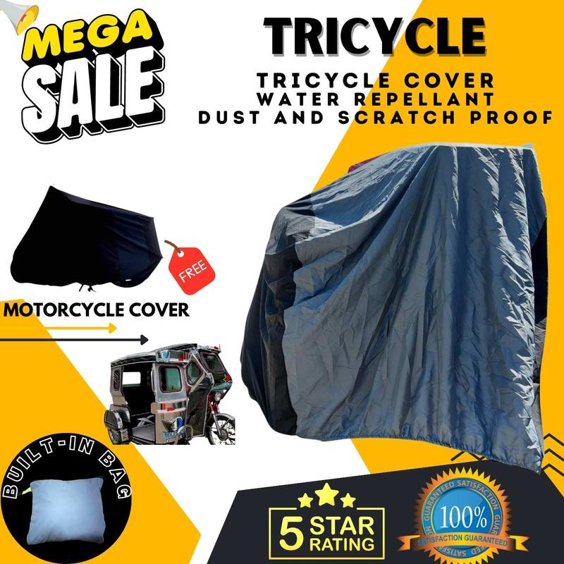 TRICYCLE COVER WATER REPELLANT DUST PROOF AND SCRATCH PROOF WITH ...
