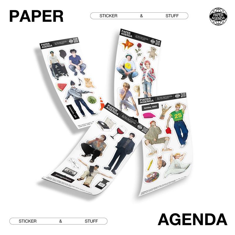 NCT Cutout Sticker Sheet by Paper Agenda - TikTok Shop Philippines